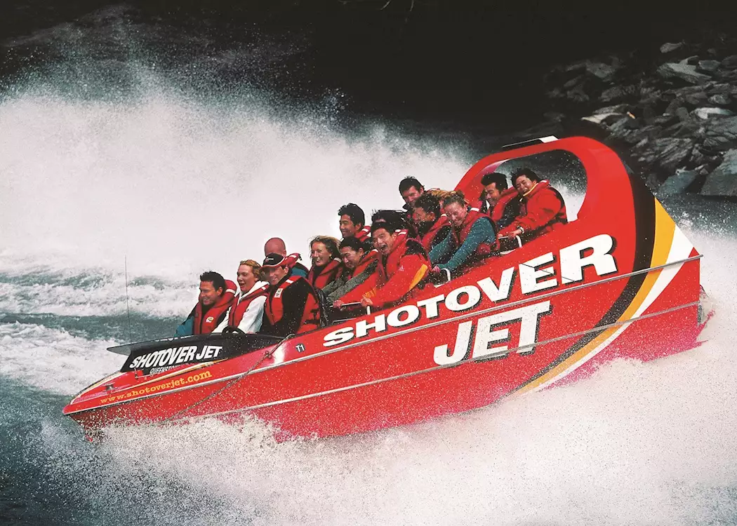 Shotover Jet Logo Queenstown.com | Jet Boat Shotover Jet