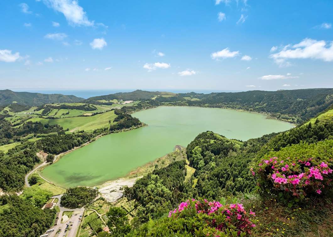 Kayaking at Furnas Lagoon | Audley Travel US