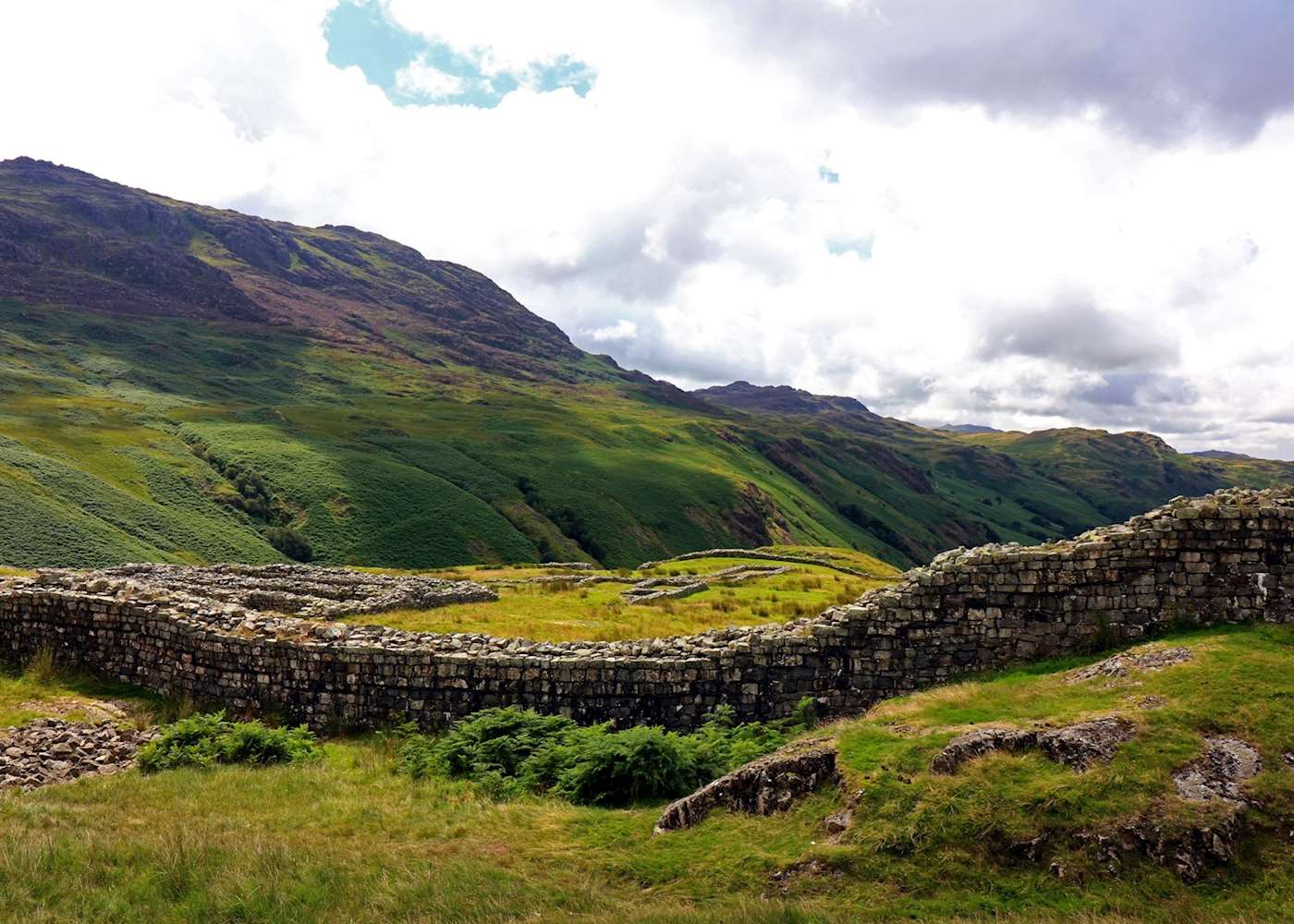 Hardknott Roman Fort, Ravenglass & Eskdale Railway and Muncaster Castle ...