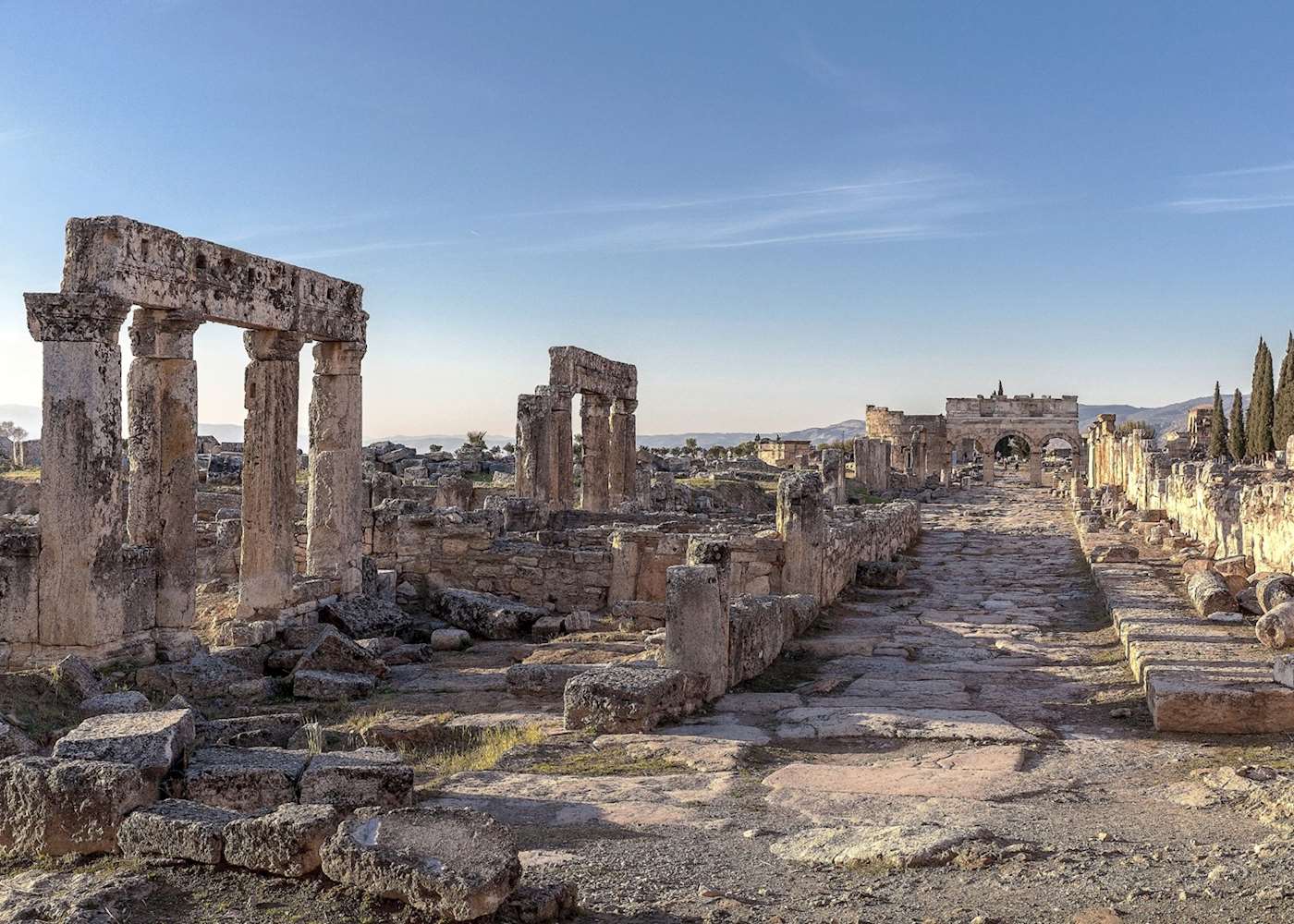 Hierapolis & Pamukkale travertines, Turkey | Audley Travel US