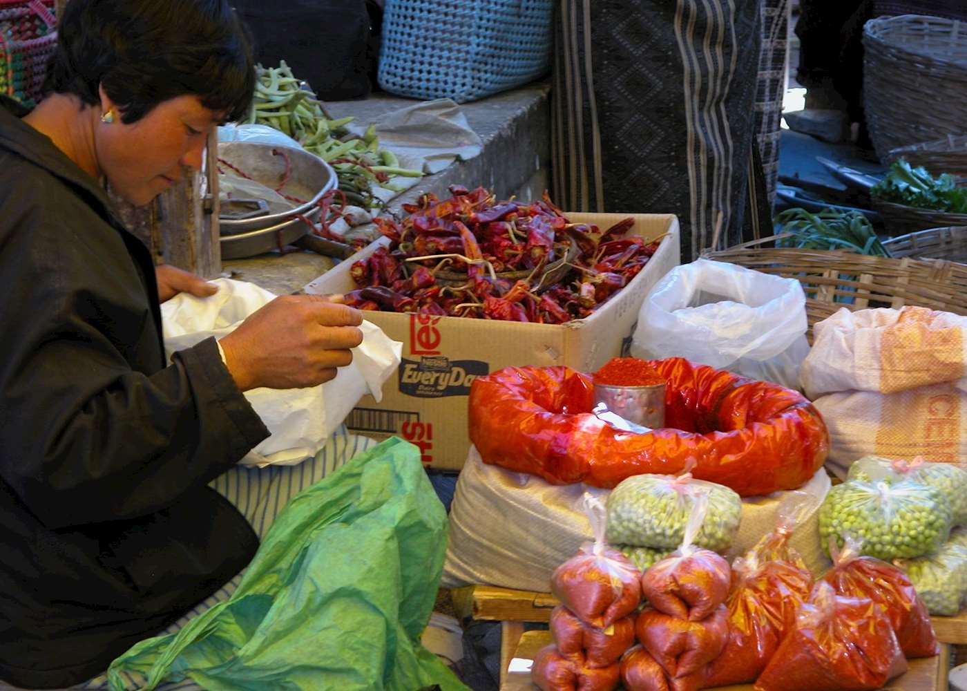 Visit the Weekend Market at Thimphu, Bhutan | Audley Travel UK
