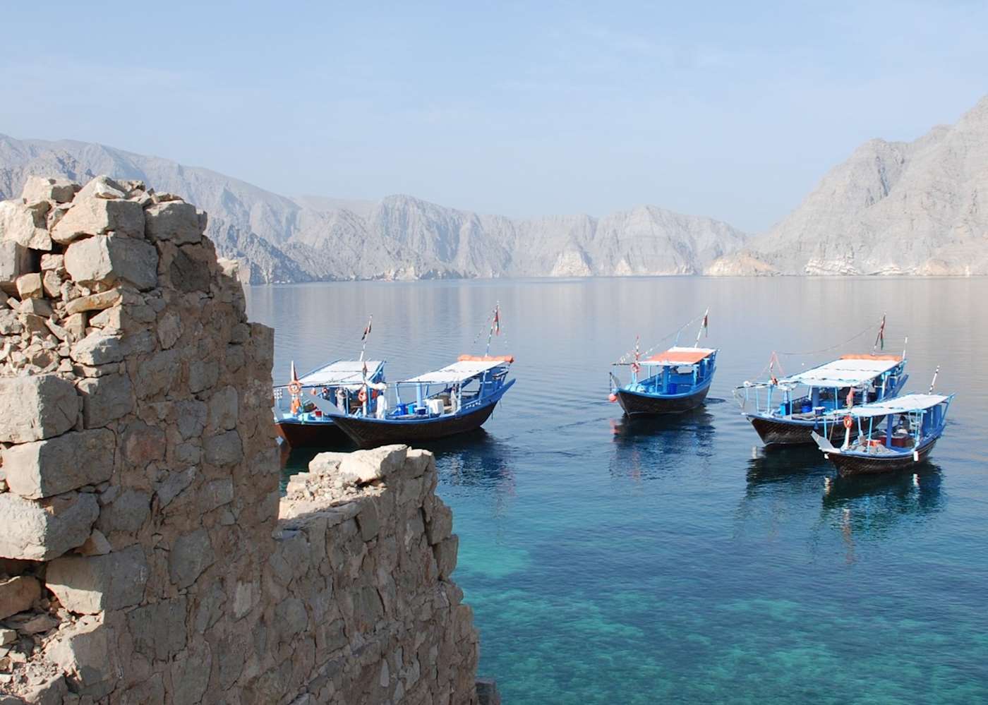 Musandam Fjords Dhow Cruise, Oman | Audley Travel UK